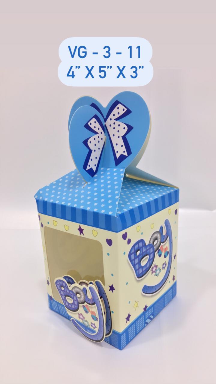 Birth Announcement Box For Baby Boy – Packageworld