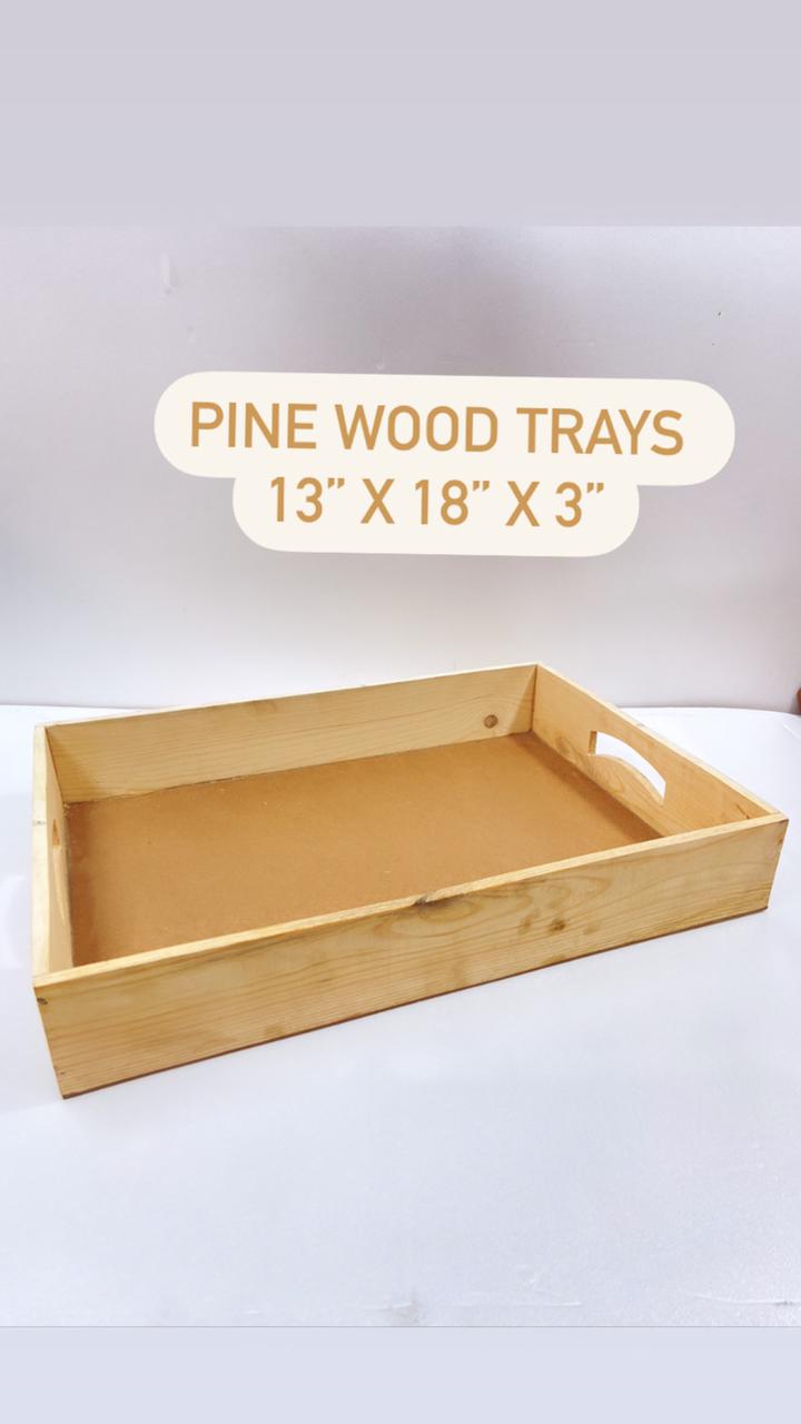 Pine Wood Baskets & Trays – Packageworld