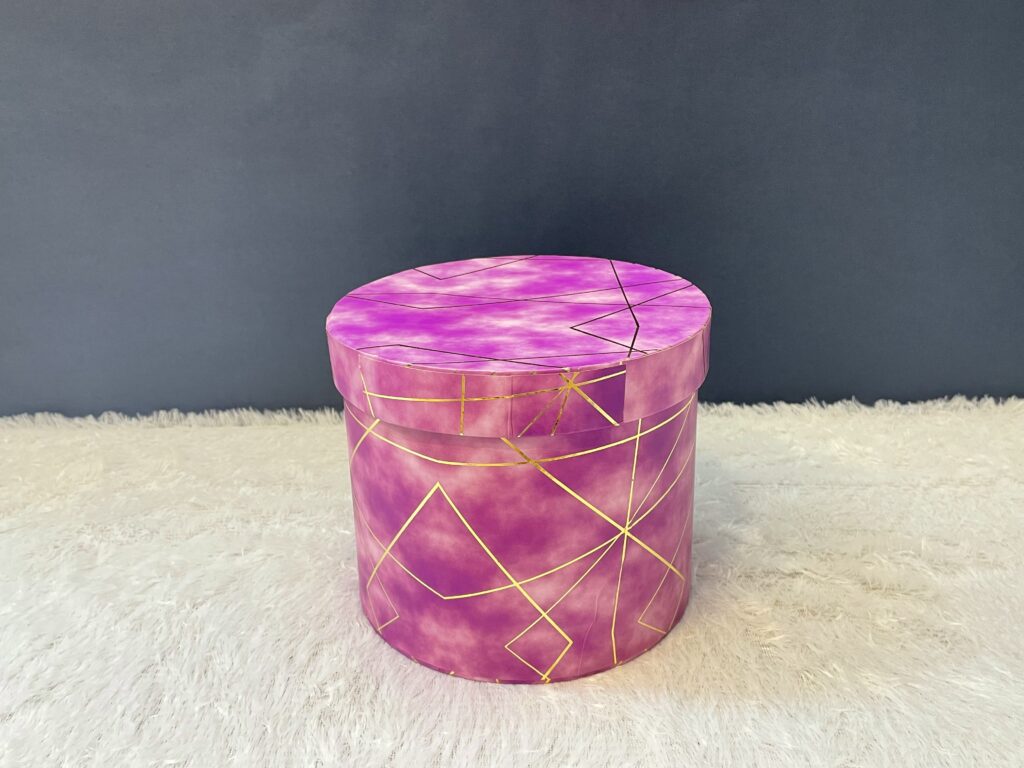 Cardboard Box in Round Shape (7” x 6”) – Packageworld