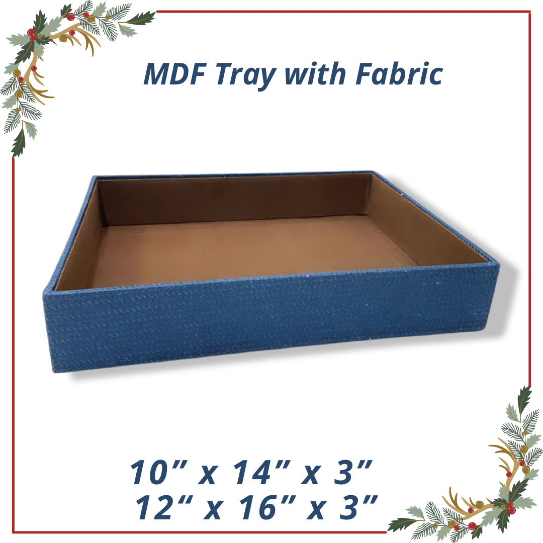 MDF Fabric Tray (10” x 14” x 3”) – Packageworld