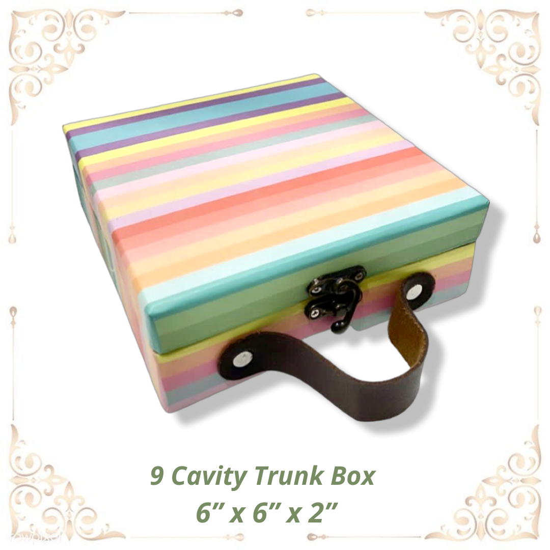 Cardboard 9 Cavity Trunk Box (6” x 6” x 2”) – Packageworld
