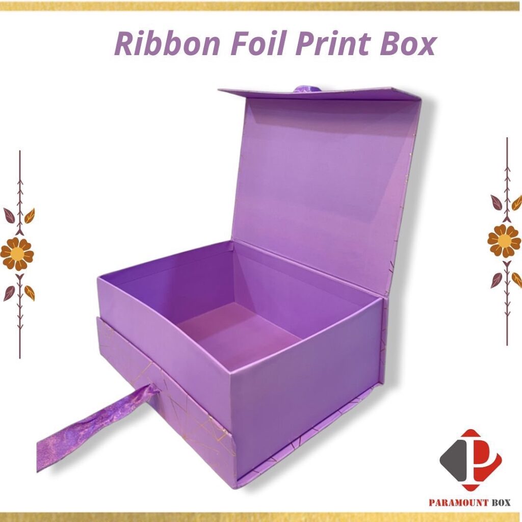 Magnetic Ribbon Box (8” x 10” x 4”) – Packageworld