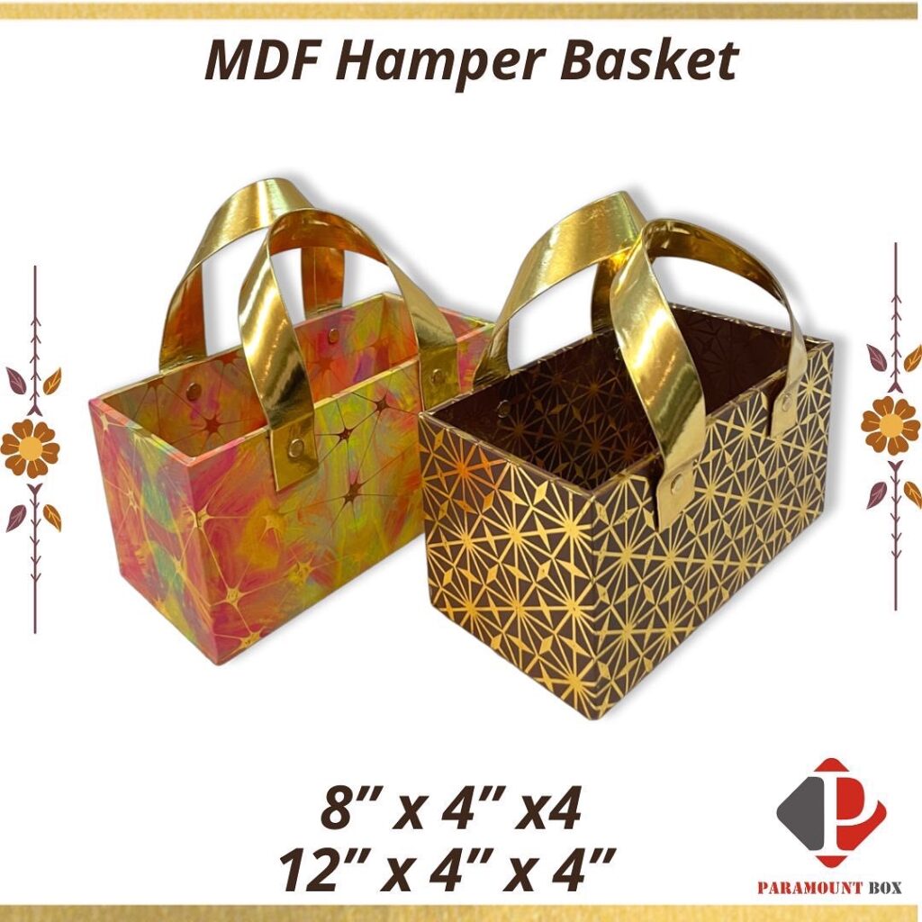 MDF Hamper Basket (12” x 4” x 4”) – Packageworld